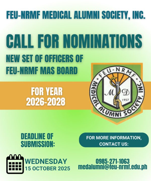 Call for Nominations for 2026 FEU-NRMF MAS BOARD Election - FEU-Dr ...